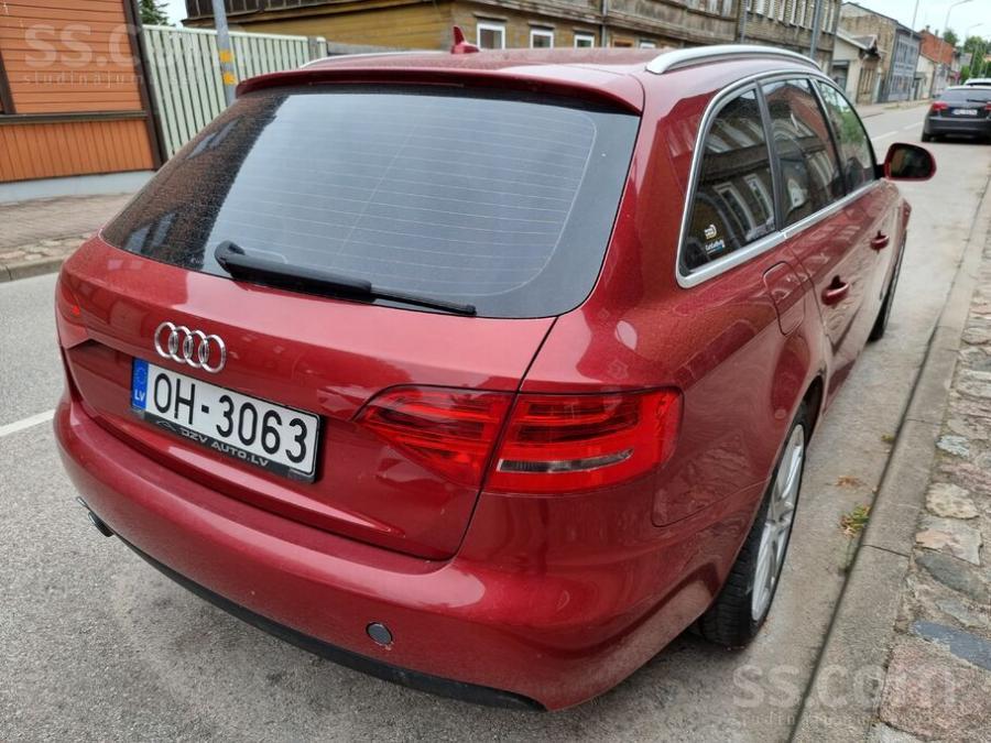 Sarkans Audi A4 2008 Liepāja, ar dzinēja tilpumu 1.80 L un nobraukumu 276 tūkst. km par 4950 €, foto 9 vietnē AUTOMOTO.COM.LV