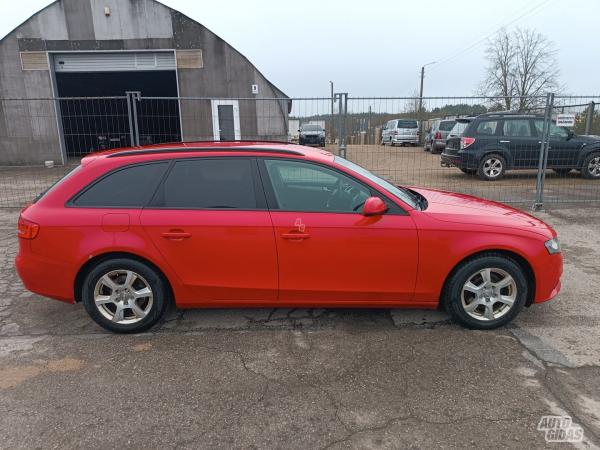 Red Audi A4 2009 in Utena, with an engine capacity of 2.00 L and mileage of 4056 thousand km for 3750 €, photo 5 on AUTOMOTO.COM.LV
