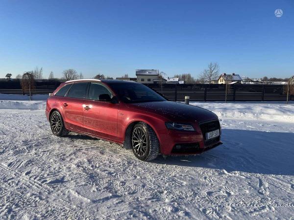 Sarkans Audi A4 2009 Telšiai, ar dzinēja tilpumu 1.97 L un nobraukumu 274 tūkst. km par 5500 €, foto 8 vietnē AUTOMOTO.COM.LV