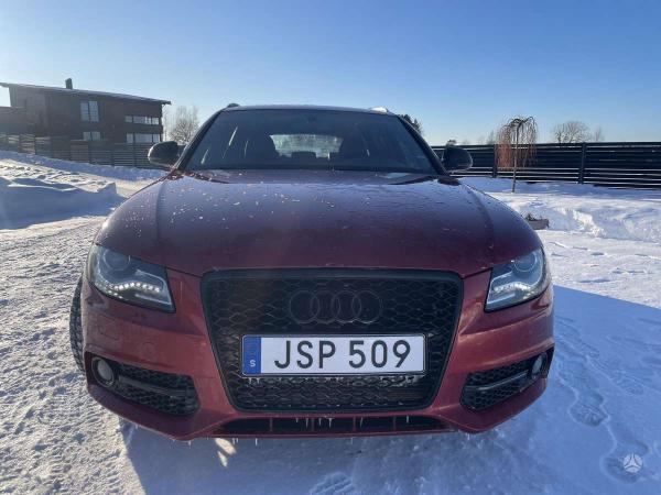 Sarkans Audi A4 2009 Telšiai, ar dzinēja tilpumu 1.97 L un nobraukumu 274 tūkst. km par 5500 €, foto 9 vietnē AUTOMOTO.COM.LV
