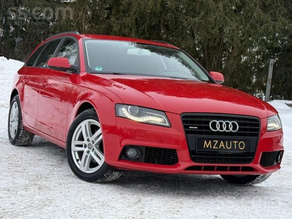 Красный Ауди А4 2009 в Тукумс, объемом двигателя 1.80 л и пробегом 182 тыс. км за 6790 €, фото 1 на AUTOMOTO.COM.LV
