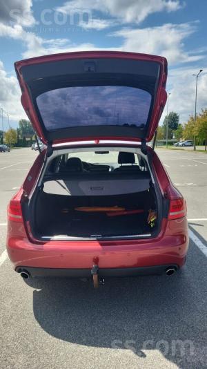 Red Audi A4 2009 in Riga, with an engine capacity of 2.70 L and mileage of 307 thousand km for 4600 €, photo 7 on AUTOMOTO.COM.LV