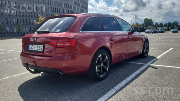 Sarkans Audi A4 2009 Rīga, ar dzinēja tilpumu 2.70 L un nobraukumu 307 tūkst. km par 4600 €, foto 7 vietnē AUTOMOTO.COM.LV
