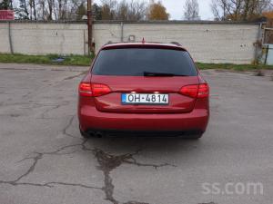Red Audi A4 2010 in Riga, with an engine capacity of 2.00 L and mileage of 0 thousand km for 5850 €, photo 4 on AUTOMOTO.COM.LV