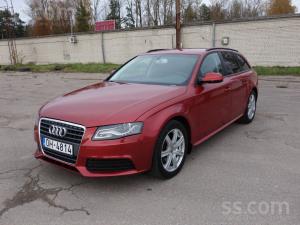 Red Audi A4 2010 in Riga, with an engine capacity of 2.00 L and mileage of 0 thousand km for 5850 €, photo 14 on AUTOMOTO.COM.LV