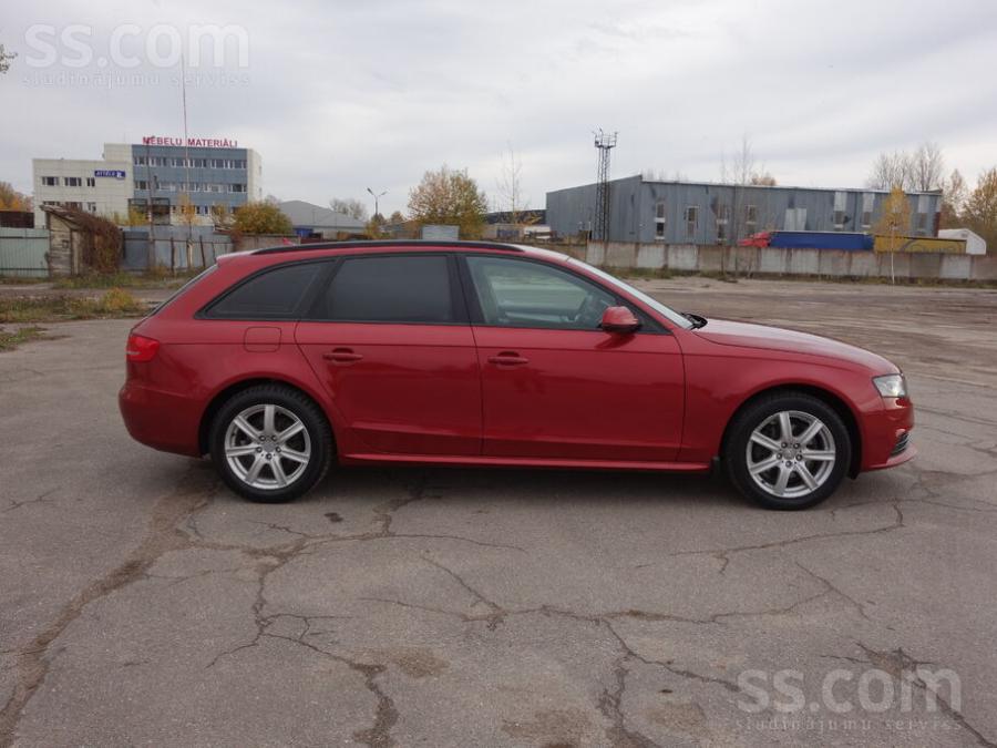 Red Audi A4 2010 in Riga, with an engine capacity of 2.00 L and mileage of 0 thousand km for 5850 €, photo 24 on AUTOMOTO.COM.LV