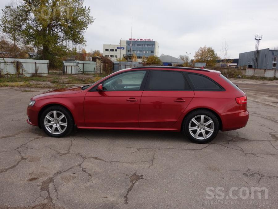 Red Audi A4 2010 in Riga, with an engine capacity of 2.00 L and mileage of 0 thousand km for 5850 €, photo 25 on AUTOMOTO.COM.LV