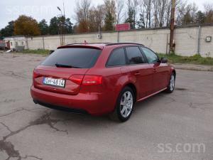 Red Audi A4 2010 in Riga, with an engine capacity of 2.00 L and mileage of 0 thousand km for 5850 €, photo 26 on AUTOMOTO.COM.LV