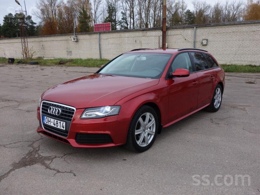 Red Audi A4 2010 in Riga, with an engine capacity of 2.00 L and mileage of 0 thousand km for 5850 €, photo 33 on AUTOMOTO.COM.LV