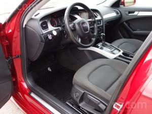 Red Audi A4 2010 in Riga, with an engine capacity of 2.00 L and mileage of 0 thousand km for 5850 €, photo 5 on AUTOMOTO.COM.LV