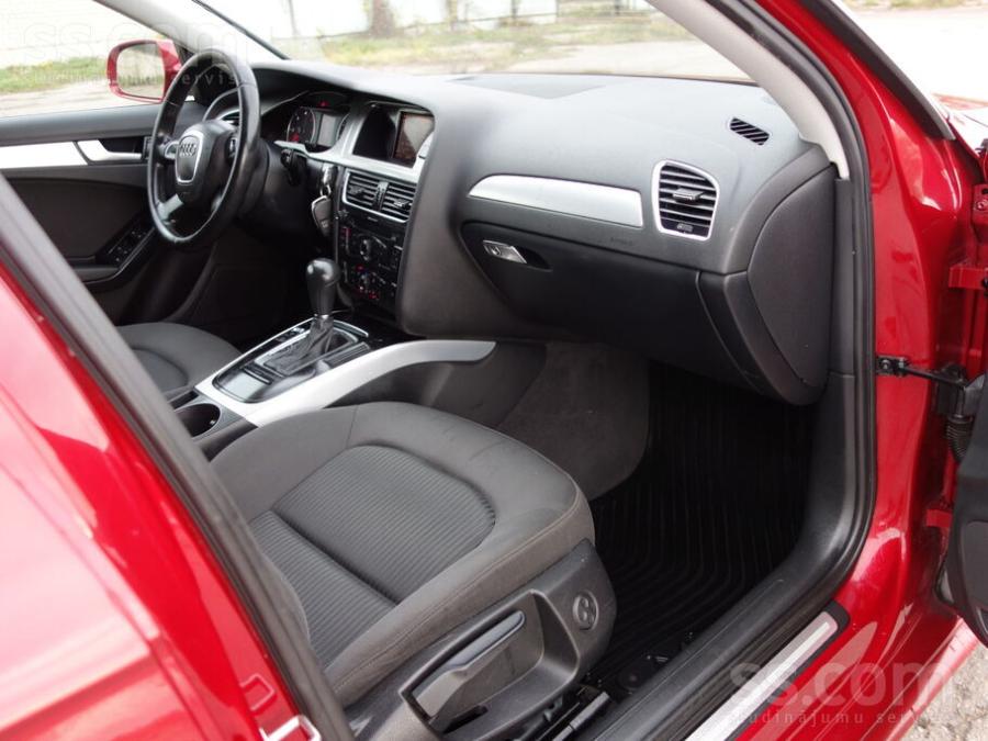 Red Audi A4 2010 in Riga, with an engine capacity of 2.00 L and mileage of 0 thousand km for 5850 €, photo 16 on AUTOMOTO.COM.LV
