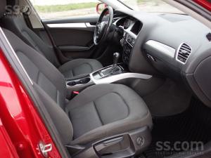 Red Audi A4 2010 in Riga, with an engine capacity of 2.00 L and mileage of 0 thousand km for 5850 €, photo 17 on AUTOMOTO.COM.LV