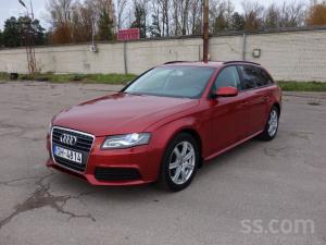 Red Audi A4 2010 in Riga, with an engine capacity of 2.00 L and mileage of 0 thousand km for 5850 €, photo 33 on AUTOMOTO.COM.LV