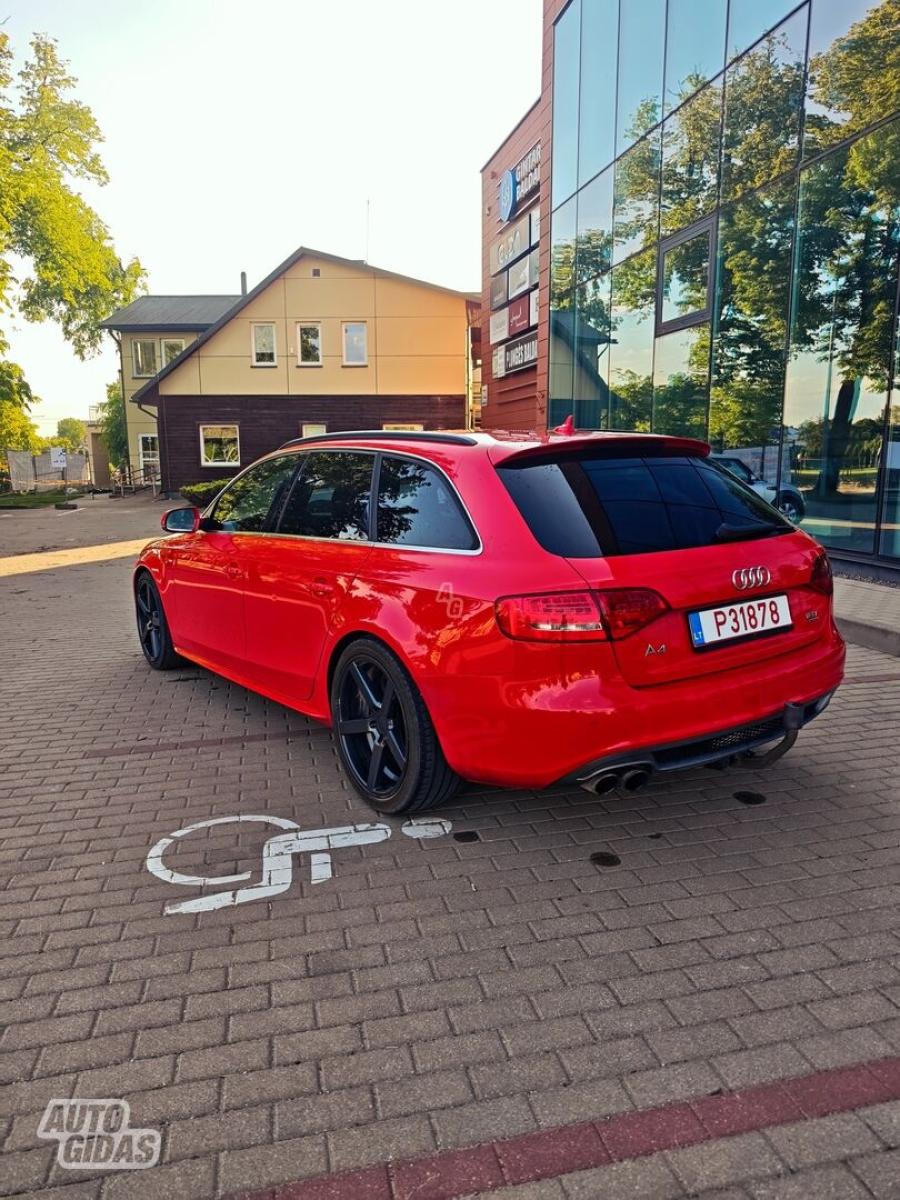 Sarkans Audi A4 2010 Utena, ar dzinēja tilpumu 1.80 L un nobraukumu 375 tūkst. km par 5700 €, foto 3 vietnē AUTOMOTO.COM.LV