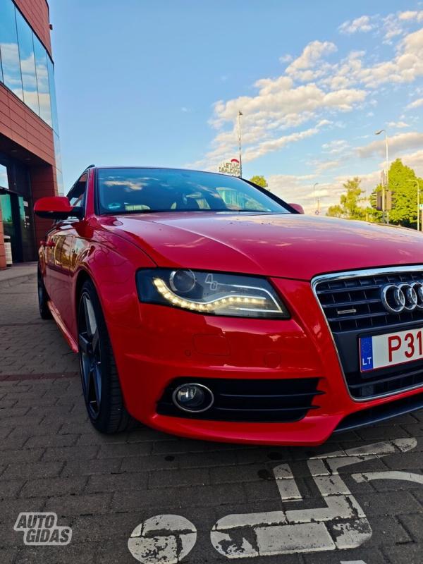 Red Audi A4 2010 in Utena, with an engine capacity of 1.80 L and mileage of 375 thousand km for 5700 €, photo 6 on AUTOMOTO.COM.LV
