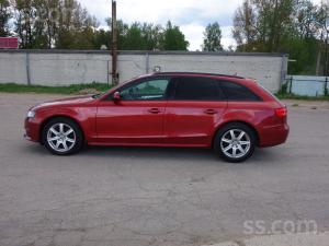 Sarkans Audi A4 2010 Rīga, ar dzinēja tilpumu 2.00 L un nobraukumu 0 tūkst. km par 5550 €, foto 12 vietnē AUTOMOTO.COM.LV