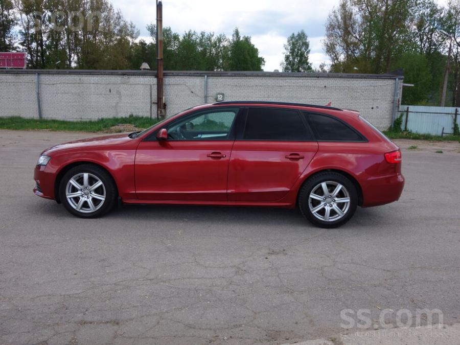 Sarkans Audi A4 2010 Rīga, ar dzinēja tilpumu 2.00 L un nobraukumu 0 tūkst. km par 5550 €, foto 12 vietnē AUTOMOTO.COM.LV