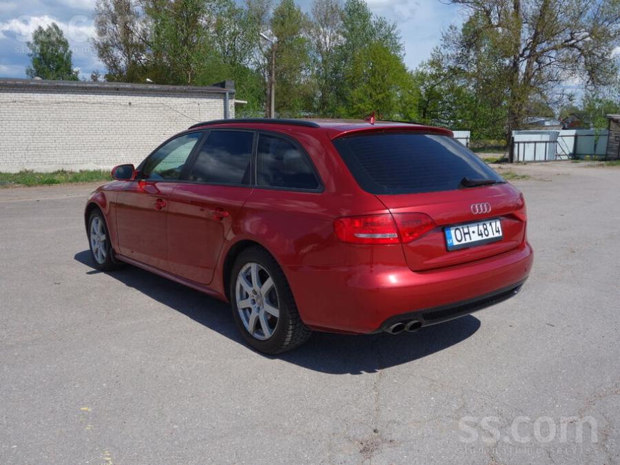 Sarkans Audi A4 2010 Rīga, ar dzinēja tilpumu 2.00 L un nobraukumu 0 tūkst. km par 5550 €, foto 14 vietnē AUTOMOTO.COM.LV