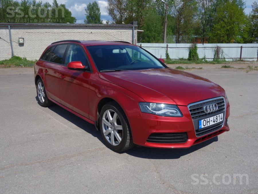 Sarkans Audi A4 2010 Rīga, ar dzinēja tilpumu 2.00 L un nobraukumu 0 tūkst. km par 5550 €, foto 15 vietnē AUTOMOTO.COM.LV