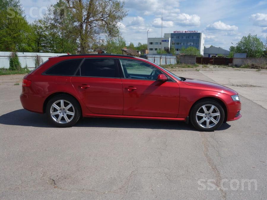 Sarkans Audi A4 2010 Rīga, ar dzinēja tilpumu 2.00 L un nobraukumu 0 tūkst. km par 5550 €, foto 26 vietnē AUTOMOTO.COM.LV