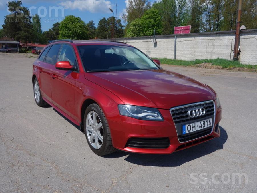 Sarkans Audi A4 2010 Rīga, ar dzinēja tilpumu 2.00 L un nobraukumu 0 tūkst. km par 5550 €, foto 29 vietnē AUTOMOTO.COM.LV