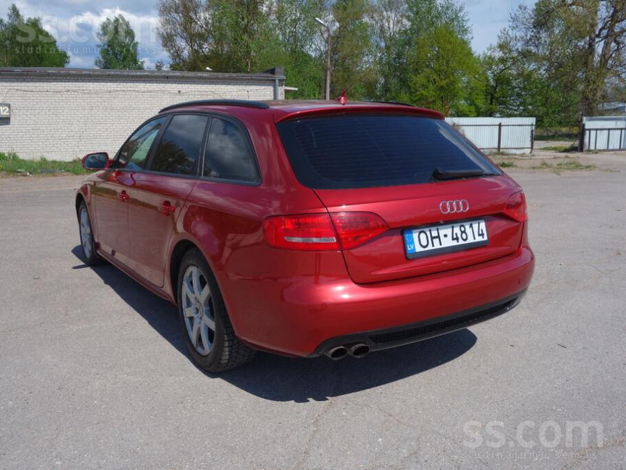 Sarkans Audi A4 2010 Rīga, ar dzinēja tilpumu 2.00 L un nobraukumu 0 tūkst. km par 5550 €, foto 34 vietnē AUTOMOTO.COM.LV