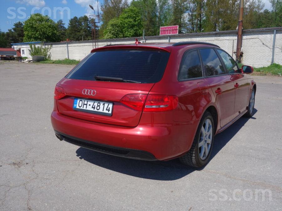 Sarkans Audi A4 2010 Rīga, ar dzinēja tilpumu 2.00 L un nobraukumu 0 tūkst. km par 5550 €, foto 35 vietnē AUTOMOTO.COM.LV