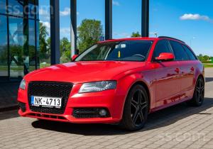 Sarkans Audi A4 2010 Cēsis, ar dzinēja tilpumu 2.00 L un nobraukumu 364 tūkst. km par 4250 €, foto 3 vietnē AUTOMOTO.COM.LV