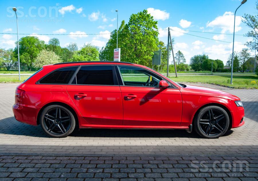 Sarkans Audi A4 2010 Cēsis, ar dzinēja tilpumu 2.00 L un nobraukumu 364 tūkst. km par 4250 €, foto 8 vietnē AUTOMOTO.COM.LV