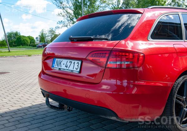Red Audi A4 2010 in Cesis, with an engine capacity of 2.00 L and mileage of 364 thousand km for 4250 €, photo 10 on AUTOMOTO.COM.LV