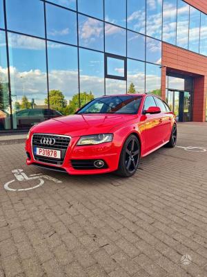 Red Audi A4 2010 in Utena, with an engine capacity of 1.80 L and mileage of 374 thousand km for 5600 €, photo  on AUTOMOTO.COM.LV