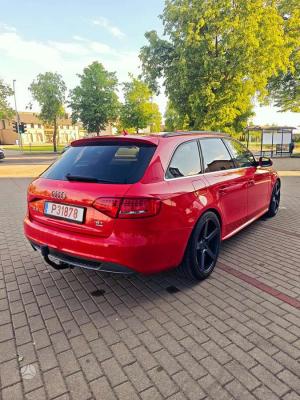Red Audi A4 2010 in Utena, with an engine capacity of 1.80 L and mileage of 374 thousand km for 5600 €, photo 5 on AUTOMOTO.COM.LV