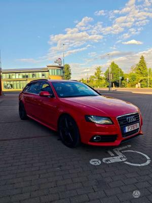 Red Audi A4 2010 in Utena, with an engine capacity of 1.80 L and mileage of 374 thousand km for 5600 €, photo 6 on AUTOMOTO.COM.LV