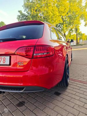 Red Audi A4 2010 in Utena, with an engine capacity of 1.80 L and mileage of 374 thousand km for 5600 €, photo 9 on AUTOMOTO.COM.LV