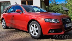 Sarkans Audi A4 2010 Jūrmala, ar dzinēja tilpumu 2.00 L un nobraukumu 470 tūkst. km par 3200 €, foto 3 vietnē AUTOMOTO.COM.LV