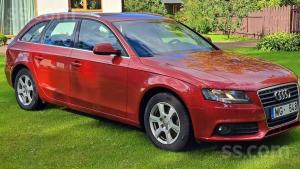 Sarkans Audi A4 2010 Jūrmala, ar dzinēja tilpumu 2.00 L un nobraukumu 470 tūkst. km par 3200 €, foto 8 vietnē AUTOMOTO.COM.LV