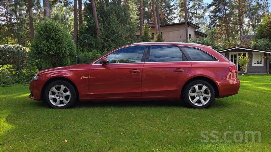 Sarkans Audi A4 2010 Jūrmala, ar dzinēja tilpumu 2.00 L un nobraukumu 470 tūkst. km par 3200 €, foto 12 vietnē AUTOMOTO.COM.LV