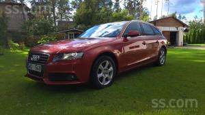Sarkans Audi A4 2010 Jūrmala, ar dzinēja tilpumu 2.00 L un nobraukumu 470 tūkst. km par 3200 €, foto 13 vietnē AUTOMOTO.COM.LV