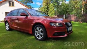 Sarkans Audi A4 2010 Jūrmala, ar dzinēja tilpumu 2.00 L un nobraukumu 470 tūkst. km par 3200 €, foto 14 vietnē AUTOMOTO.COM.LV