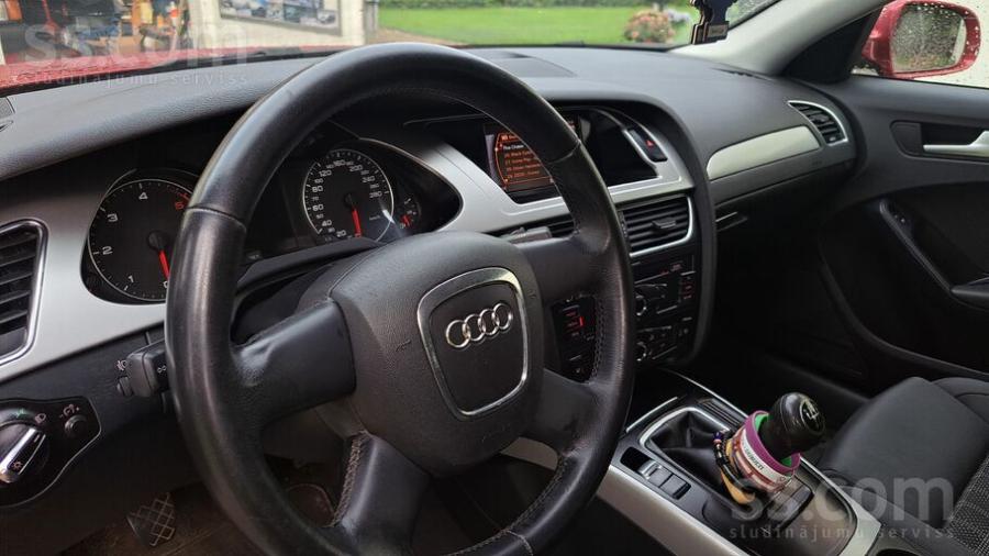 Sarkans Audi A4 2010 Jūrmala, ar dzinēja tilpumu 2.00 L un nobraukumu 470 tūkst. km par 3200 €, foto 20 vietnē AUTOMOTO.COM.LV
