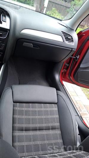 Sarkans Audi A4 2010 Jūrmala, ar dzinēja tilpumu 2.00 L un nobraukumu 470 tūkst. km par 3200 €, foto 26 vietnē AUTOMOTO.COM.LV