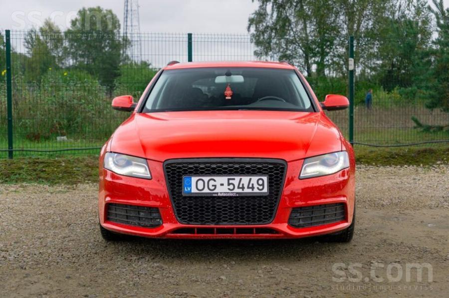 Red Audi A4 2011 in Riga, with an engine capacity of 1.80 L and mileage of 359 thousand km for 6990 €, photo 2 on AUTOMOTO.COM.LV