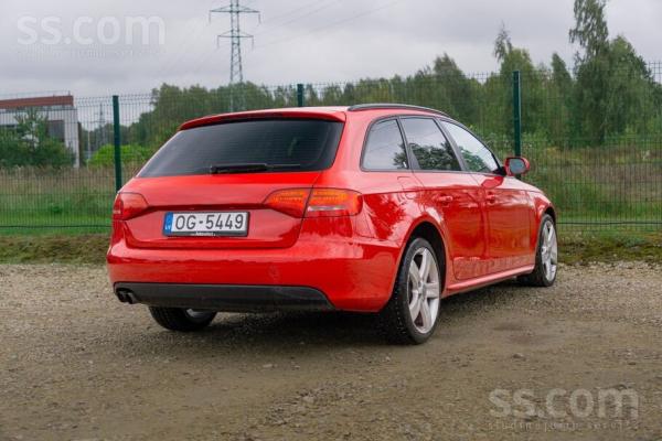 Red Audi A4 2011 in Riga, with an engine capacity of 1.80 L and mileage of 359 thousand km for 6990 €, photo 6 on AUTOMOTO.COM.LV