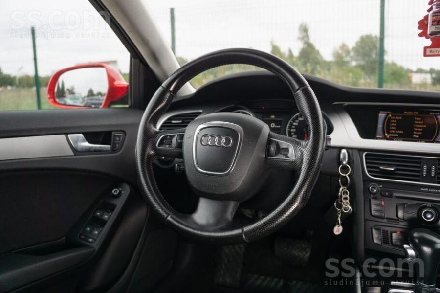 Red Audi A4 2011 in Riga, with an engine capacity of 1.80 L and mileage of 359 thousand km for 6990 €, photo 12 on AUTOMOTO.COM.LV