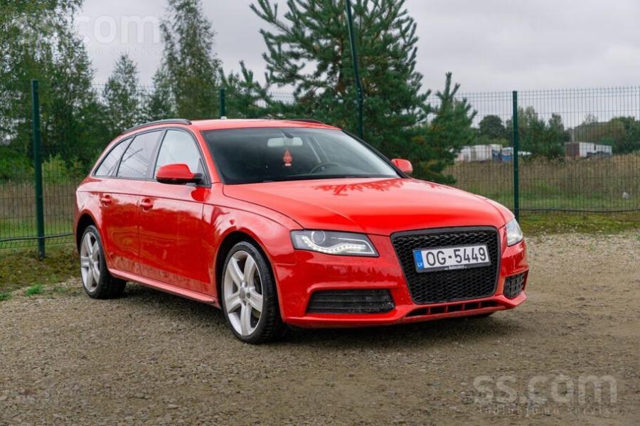 Red Audi A4 2011 in Riga, with an engine capacity of 1.80 L and mileage of 359 thousand km for 6990 €, photo 3 on AUTOMOTO.COM.LV