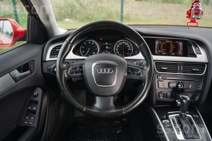 Red Audi A4 2011 in Riga, with an engine capacity of 1.80 L and mileage of 359 thousand km for 6990 €, photo 16 on AUTOMOTO.COM.LV