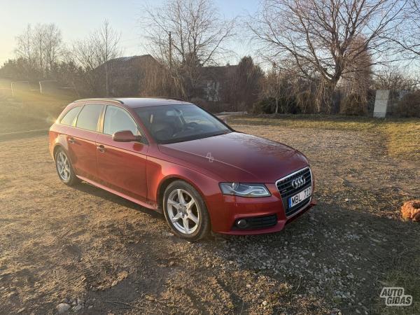 Sarkans Audi A4 2011 Klaipėda, ar dzinēja tilpumu 2.00 L un nobraukumu 212 tūkst. km par 3800 €, foto 2 vietnē AUTOMOTO.COM.LV