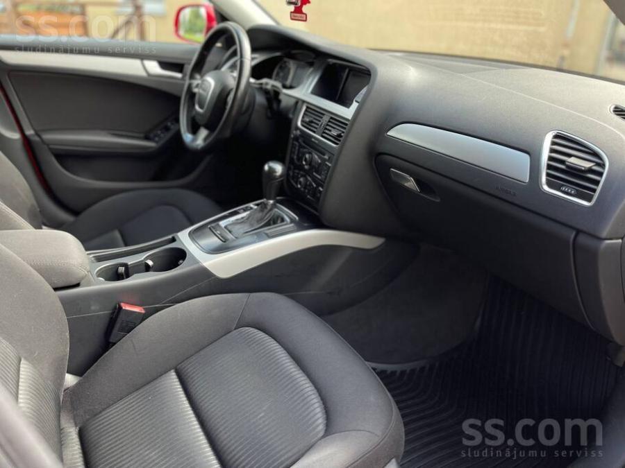 Red Audi A4 2011 in Riga, with an engine capacity of 2.00 L and mileage of 358 thousand km for 5500 €, photo 5 on AUTOMOTO.COM.LV