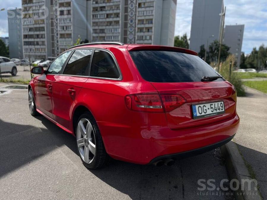 Red Audi A4 2011 in Riga, with an engine capacity of 2.00 L and mileage of 358 thousand km for 5500 €, photo 20 on AUTOMOTO.COM.LV