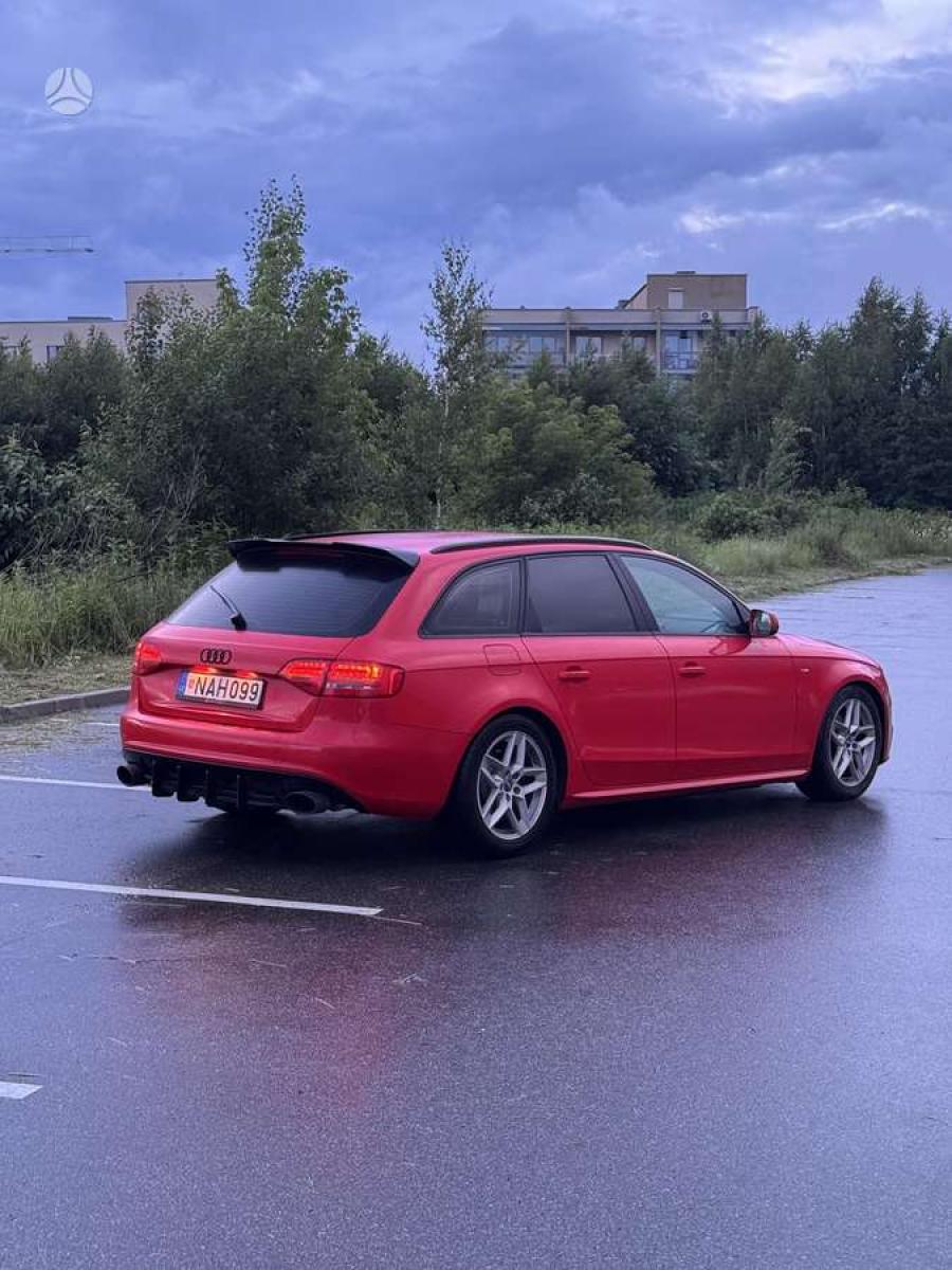 Sarkans Audi A4 2011 Viļņa, ar dzinēja tilpumu 1.98 L un nobraukumu 280 tūkst. km par 5300 €, foto 3 vietnē AUTOMOTO.COM.LV